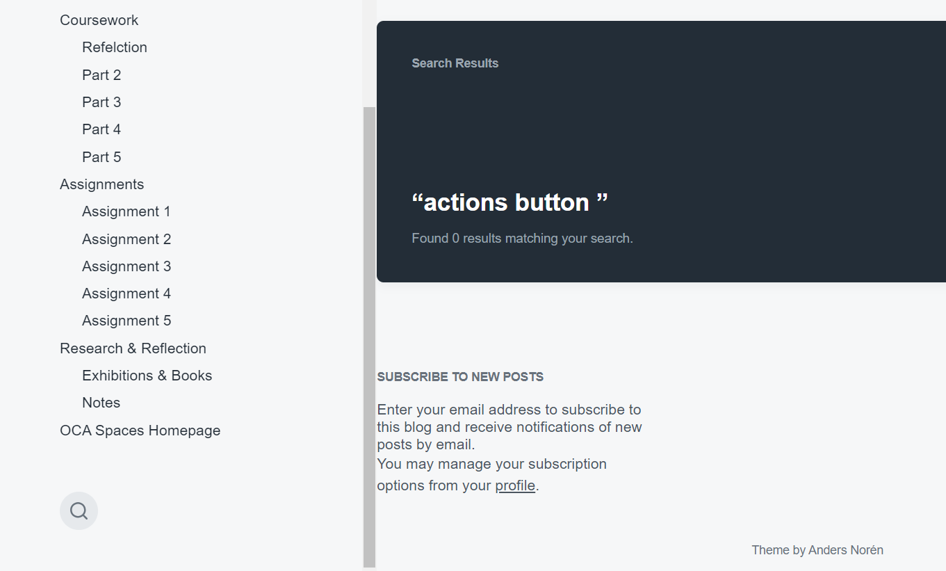 TEL-TSGW: No actiion Button - Oca Spaces | oca-learn